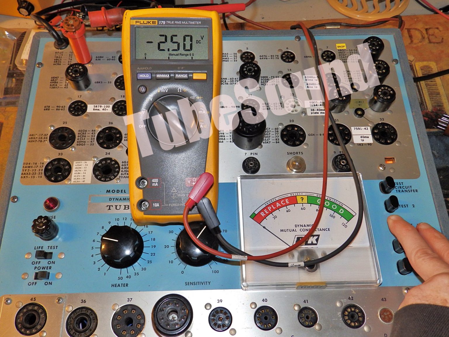 B&K 700 & 707 tube tester – TubeSound